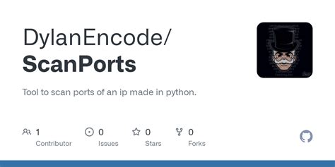 Github Dylanencode Scanports Tool To Scan Ports Of An Ip Made In Python