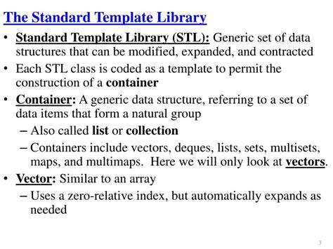 Ppt Chapter 12 Standard Template Library Powerpoint Presentation
