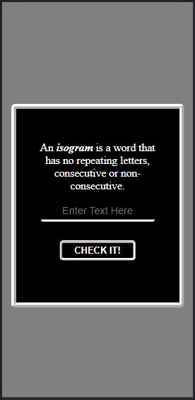 Github Pia007isogram