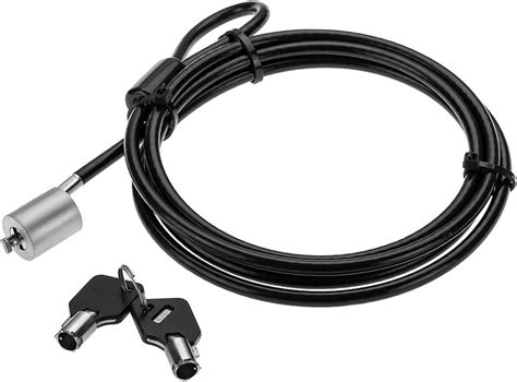 SecurityXtra NoteSaver Laptop Security Cable 6mm Black KA Amazon Co Uk Computers