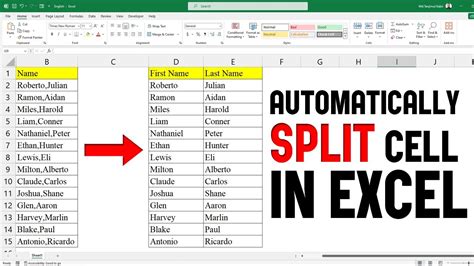 How To Split Or Separate Data One Cell Into Multiple Columns In Excel