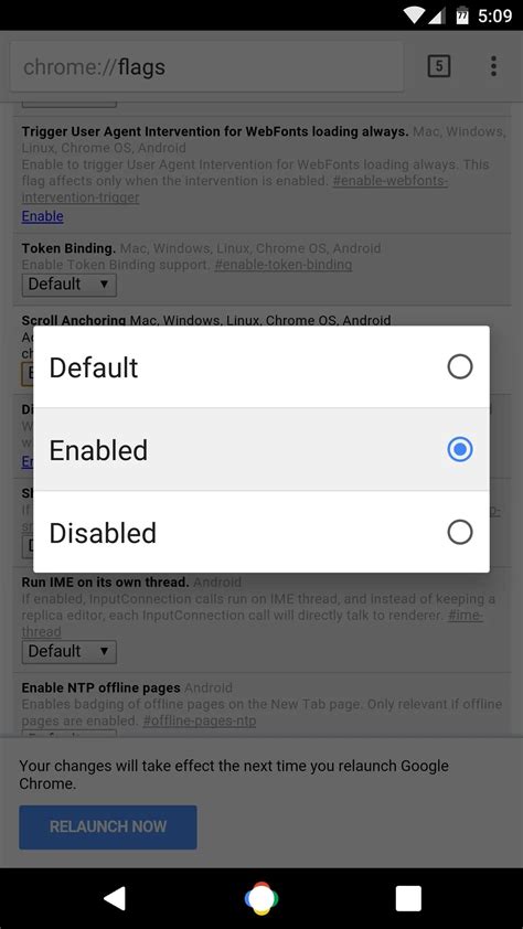 Use Chrome Flags To Prevent Page Load Jumps Android Gadget Hacks