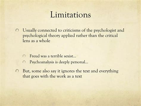 Psychological Criticism Ppt