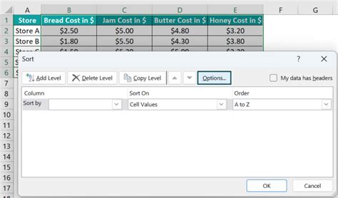 Column Sort In Excel Step By Step Examples How To Sort