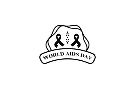 Premium Vector World Aids Logo 111