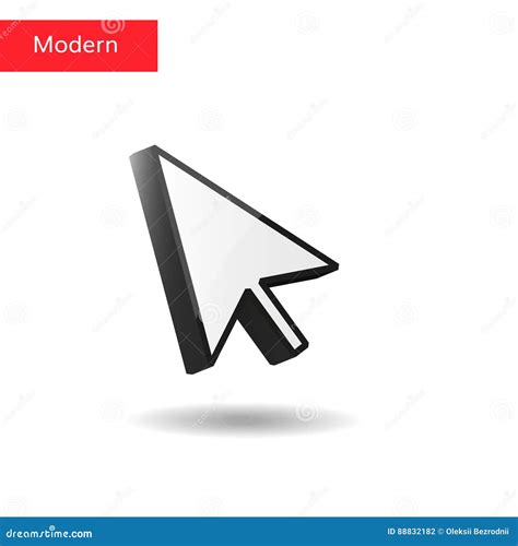 3d cursor arrow vector stock vector illustration of graphic 88832182