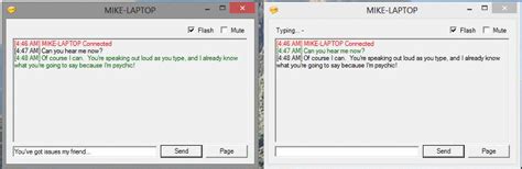 a peer to peer lan chat application in visual basic using tcpclient