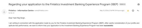 Yash Raj Singh On Linkedin Investmentbanking Internship Careergrowth