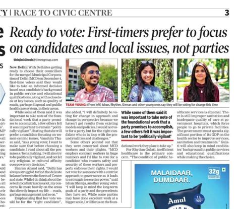 simran anand on linkedin today the times of india happened to capture