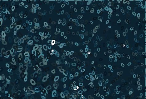 Dark Blue Vector Layout With Circle Shapes 12635955 Vector Art At Vecteezy