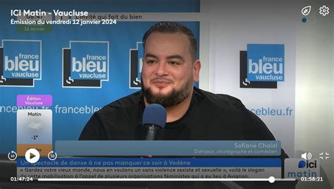 Le Danseur Chorégraphe Et Comédien Sofiane Chalal Présente Ma Part Dombre Ce 12 Janvier à