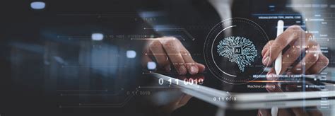 Ai 기계 학습 인공 지능 기술 개념 가상 뇌 회로 기판 Ai 프롬프트 및 데이터 엔지니어링 데이터 과학 및 혁신 기술이 있는 컴퓨터를 사용하는 사업가 인공지능에 대한 스톡