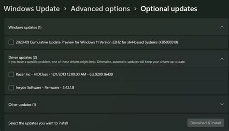 Hoy aprendí que Windows puede actualizar los controladores de
