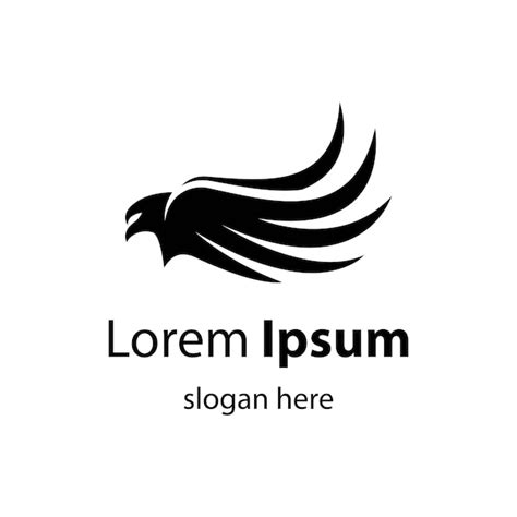 Eagle Logo Images Premium Vector