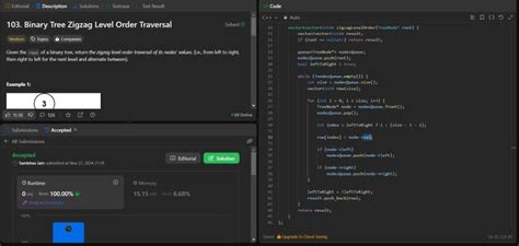Sambhav Jain On Linkedin Day56 100daysofdsa Binarytree Leetcode Levelordertraversal