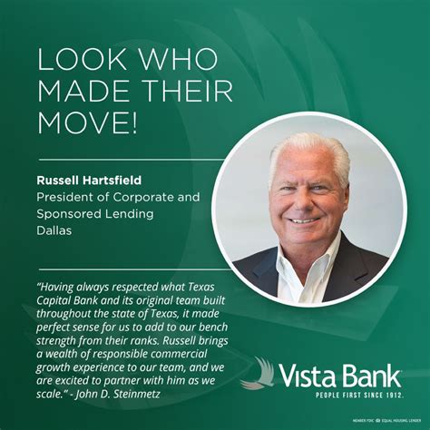 Please Join Us In Welcoming Russell Hartsfield Our New President Of