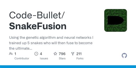 GitHub Code Bullet SnakeFusion Using The Genetic Algorithm And Neural Networks I Trained Up