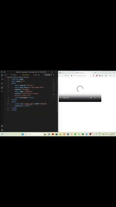How To Add Video In Html And Css Add Video In Html Website Css