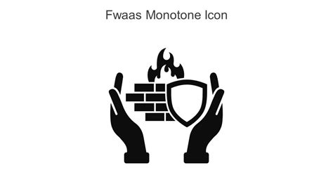Fwaas Monotone Icon In Powerpoint Pptx Png And Editable Eps Format PPT Sample