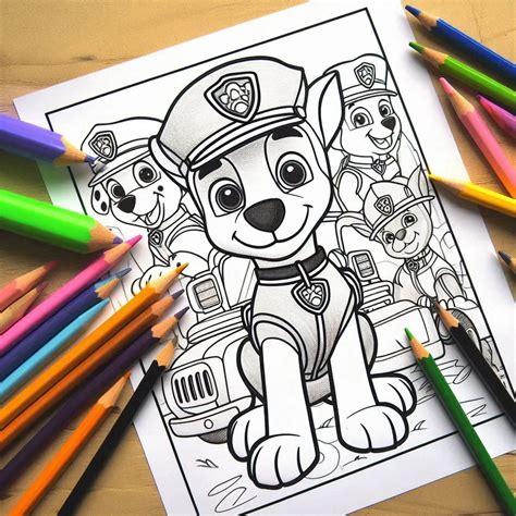 42 Dibujos De Paw Patrol Para Colorear Kleur V Kind