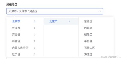 el cascader vue3 总结 csdn博客