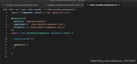 Angular中的组件嵌套angular 自定义组件 包裹子组件古兔bug的博客 Csdn博客