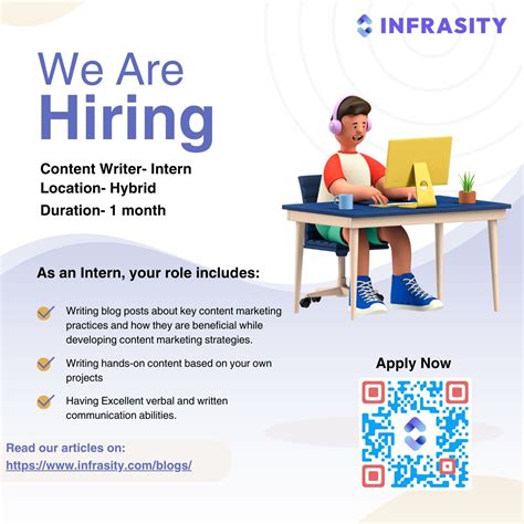 infrasity on linkedin hiring infrasity hiring freelance