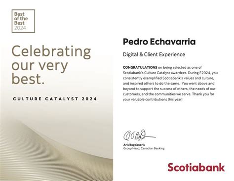 Pedro Echavarria Restrepo On Linkedin Scotiabank Culturecatalyst Digitalbanking