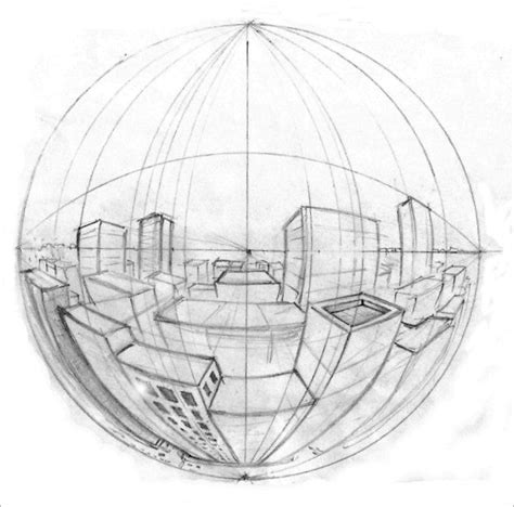 Four Point Perspective Drawing