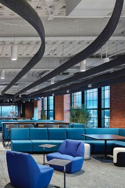 Freeform Acoustic Ceiling Baffle Ernst And Young Custom Work Innovation Design Ceiling System