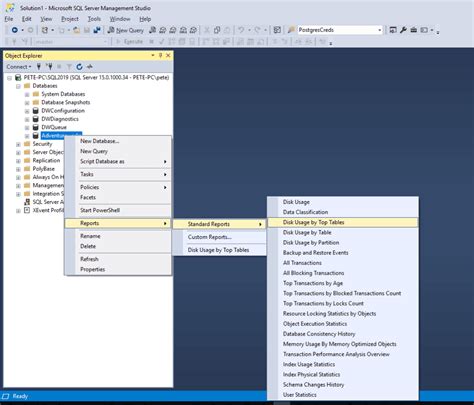 Disk Usage By Top Tables Report In Sql Server Sql Dba Blog