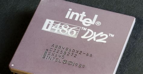 Ingeniería Systems Intel 80486dx2 80486dx2 80486sx2