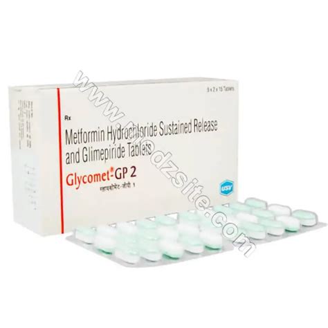 Glycomet Gp 2 Tablet Metforminglimepiride Medzsite
