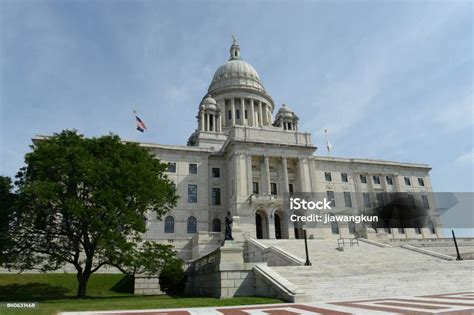 로드 아일랜드 주 의사당 로드아일랜드 프로비던스 Usa 건물 정면에 대한 스톡 사진 및 기타 이미지 건물 정면 건축 건축물 Istock