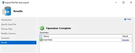 Ssms Import Flat File Feature Sql Dba Blog