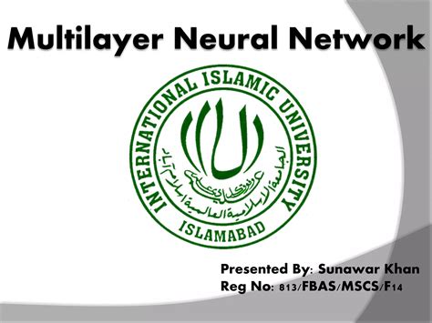 Multi Layer Network Ppt