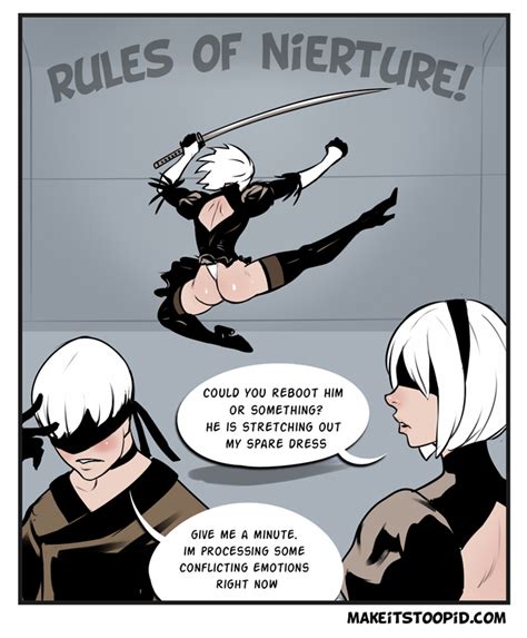 Nier Comfort Oh Geez Damn It My Did They Ive Such A Glorious Ass Everytime You