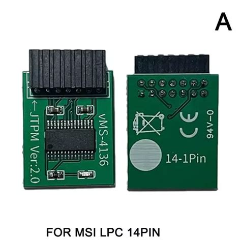 Tpm 2 0 Encryption Security Module Remote Card Windows 11 Upgrade Tpm2 0 Module 12 To 20pin To