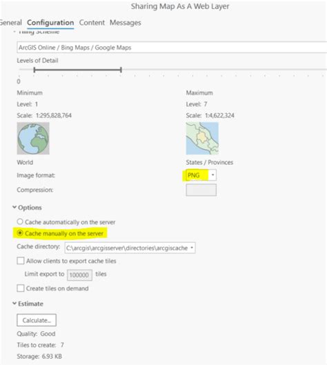 How To Publish Cached Services To ArcGIS Enterprise
