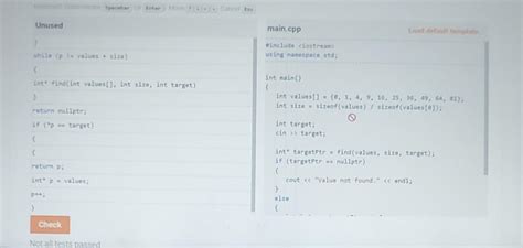 solved rearrange the following lines of code to produce a
