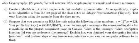 solved rsa cryptography 20 points we will now use rsa