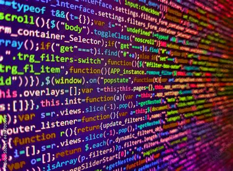 Lots Of Digits On The Computer Screen Python Programming Developer