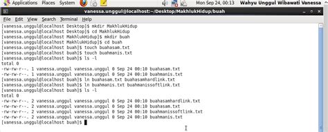 Perangkat Lunak Jaringan Perintah Dasar Hardlink Softlink Dan Hak Akses Yang Ada Pada Linux