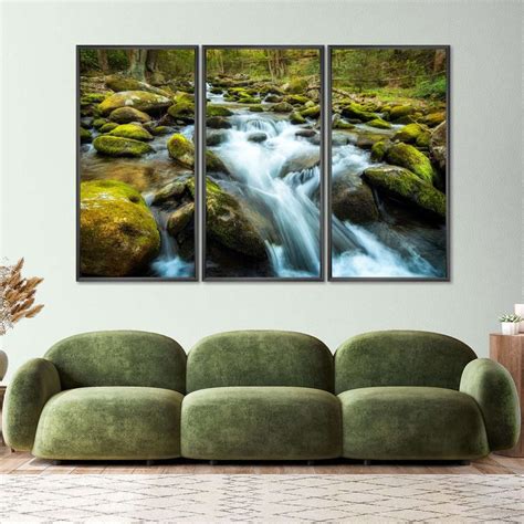 Moss Rocks Wall Art Wall Art Art Curator Style