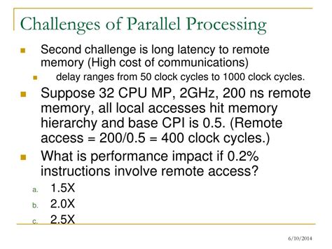 Ppt Chap 4 Multiprocessors And Thread Level Parallelism Powerpoint