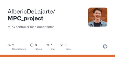 GitHub AlbericDeLajarte MPC Project MPC Controller For A Quadcopter