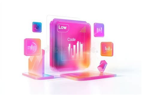 exploring the vibrant world of low code development through colorful