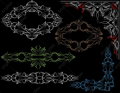 Pinstripe Vector Design Images Pinstripe Graphics Vinyl Ready Vector