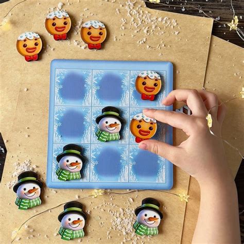 Хрестики нулики Пряники проти сніговиків