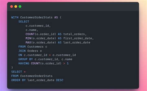 sql dataanalytics customerretention sqlquery businessgrowth